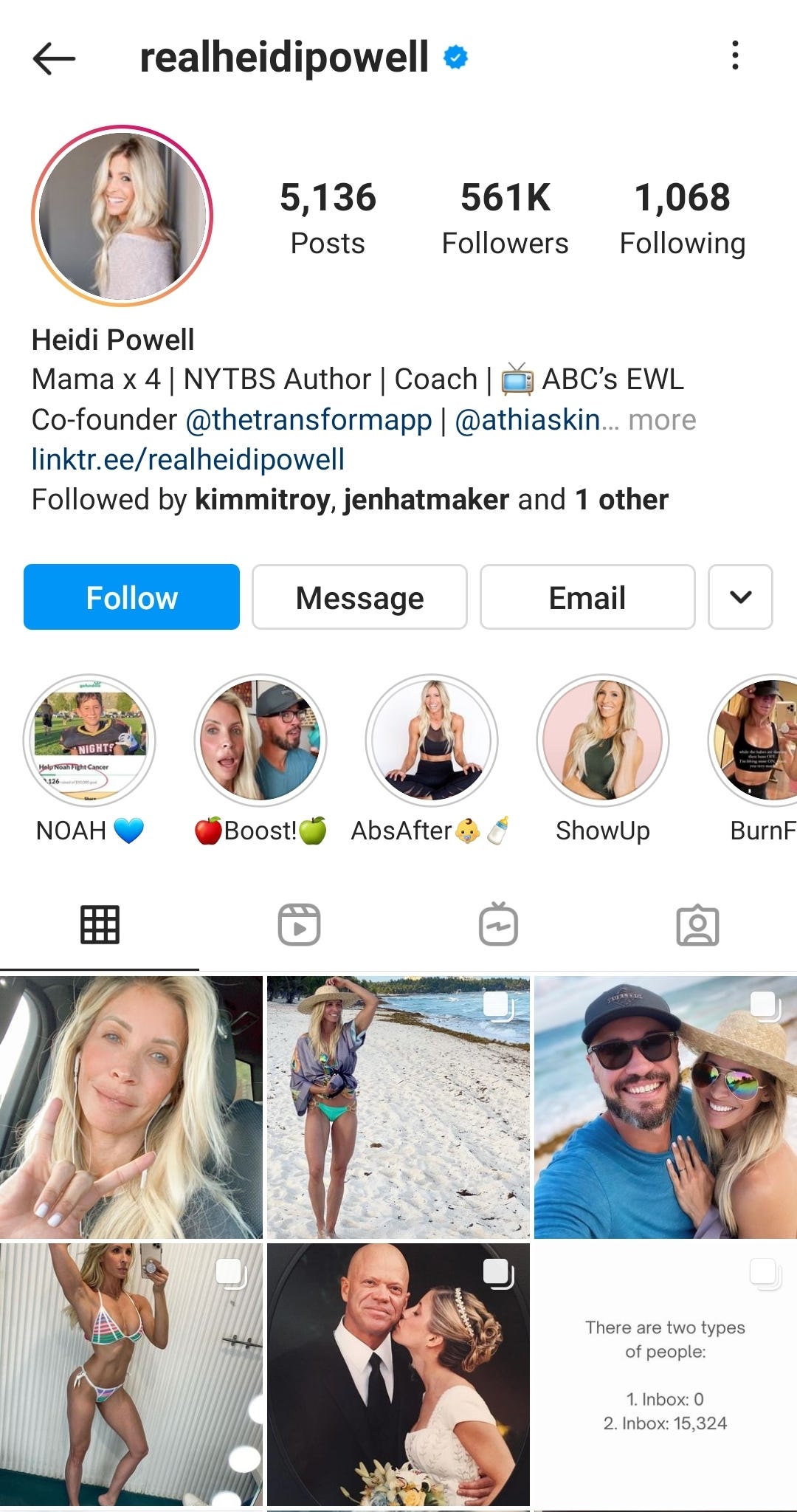Heidi Powell Ex Husband