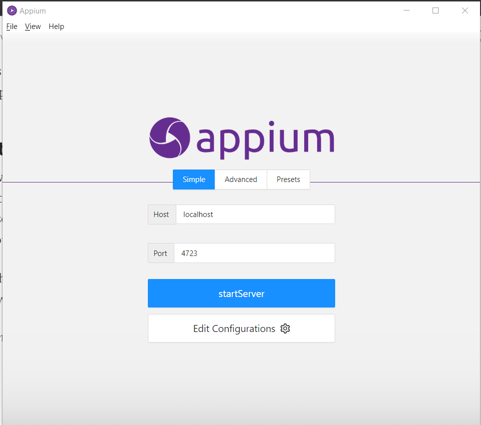 Ui Browser Automation Using Appium With Visual Studio
