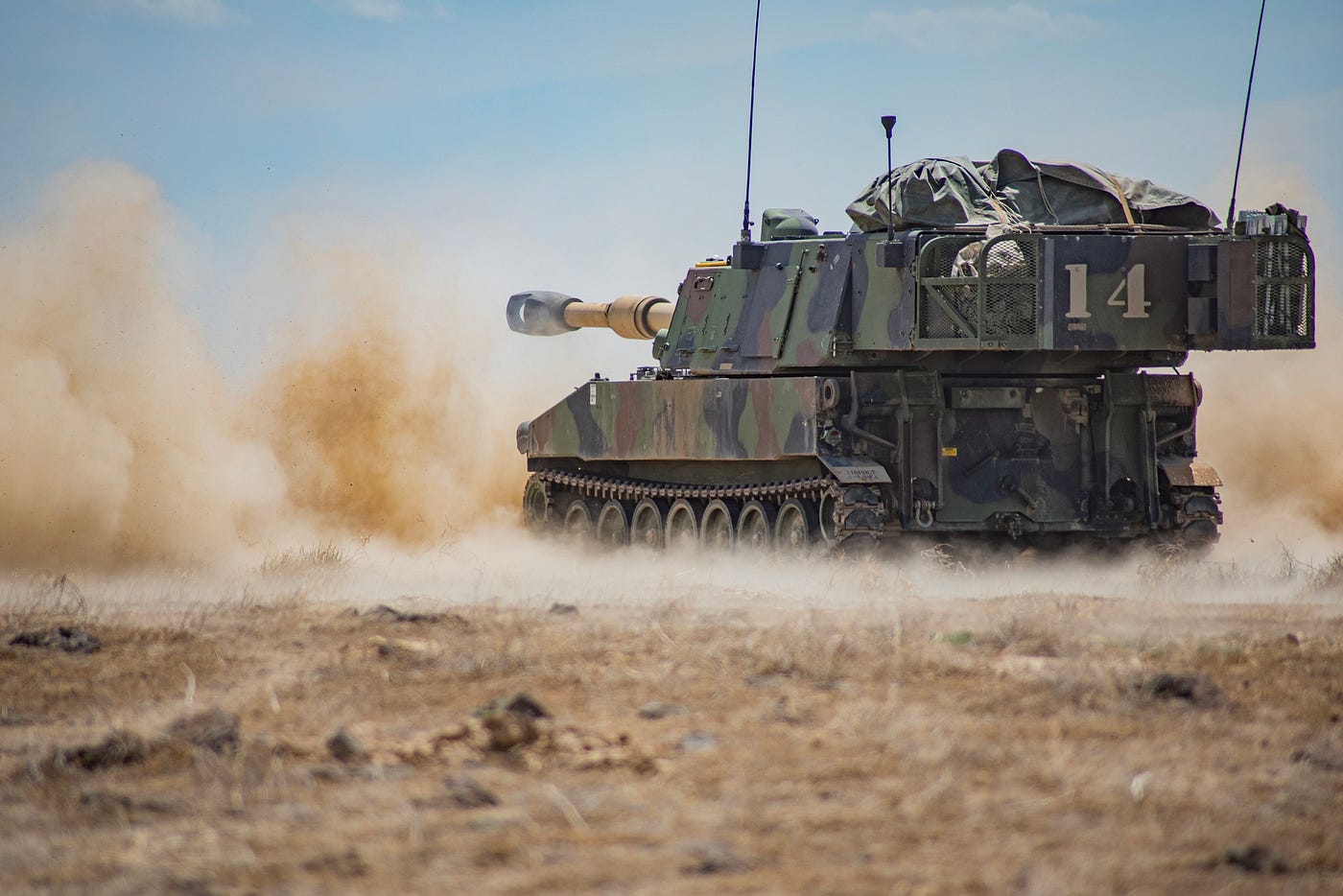 M109 Howitzer Shell