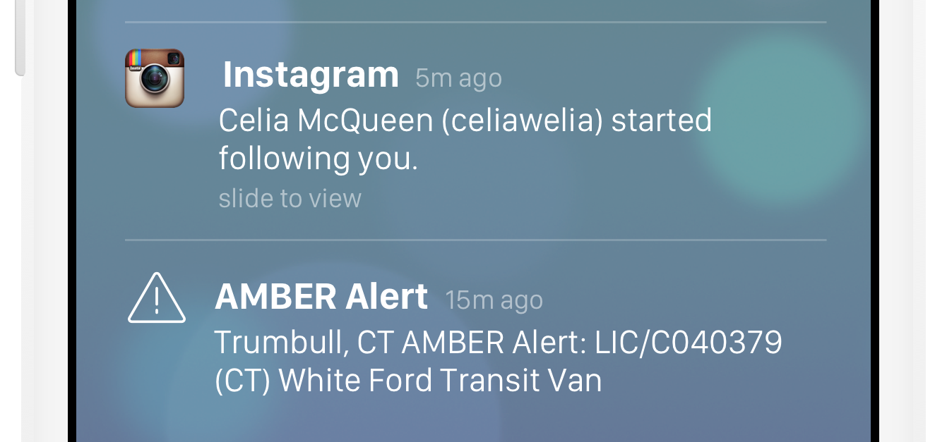Amber Waarschuwing Iphone Wireless Alerts Could Save Your Life | News