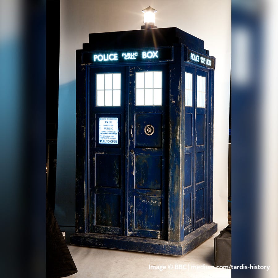 War Doctor Tardis Exterior