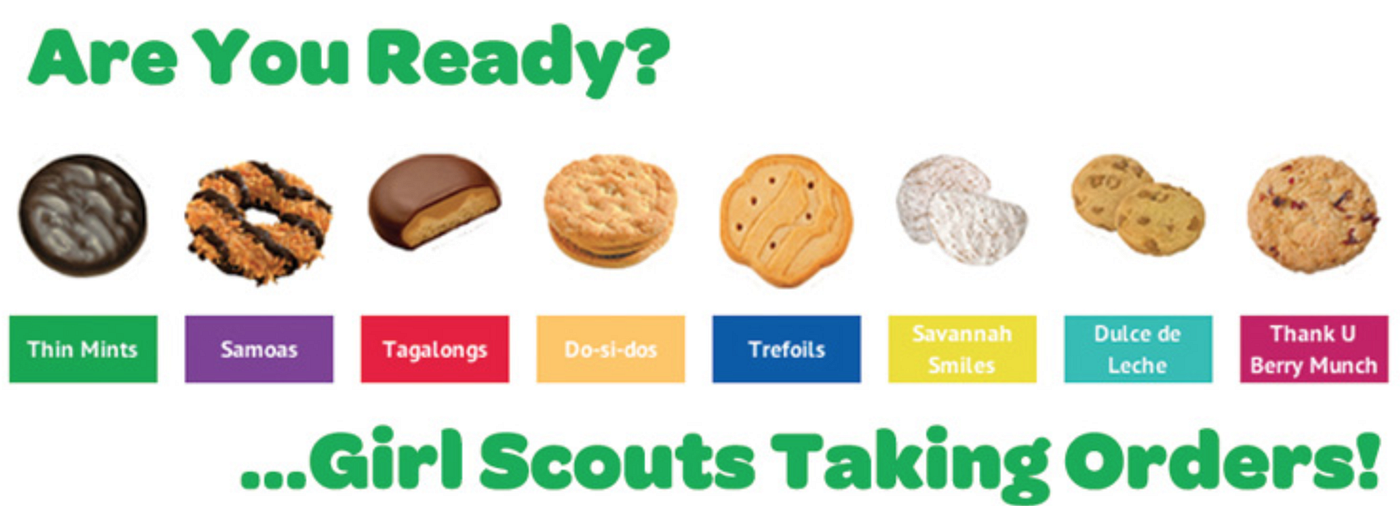 Girl Scout Cookies 2022 Super Six