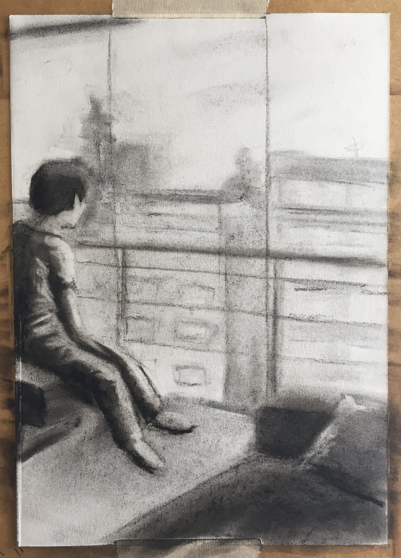 El Dibujo De La Figura Humana Sentada