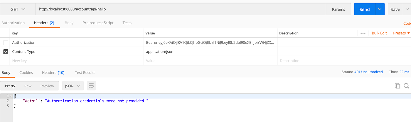 Jwt Authentication With Django Rest Framework Coding Is Future