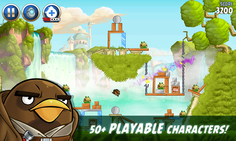 Angry Birds Star Wars 2 Emperor Palpatine
