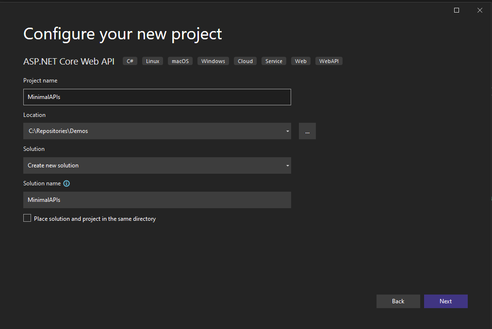 Minimal Api Endpoint Create Minimal APIs Using ASP.NET Core 6 And