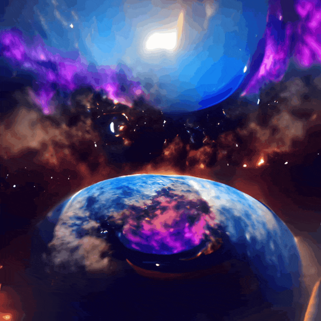 Infinity Galaxy Gif