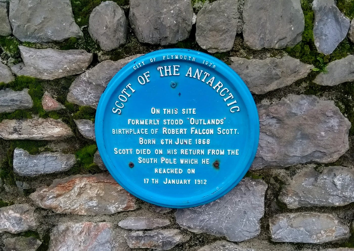 Robert Falcon Scott Union Jack