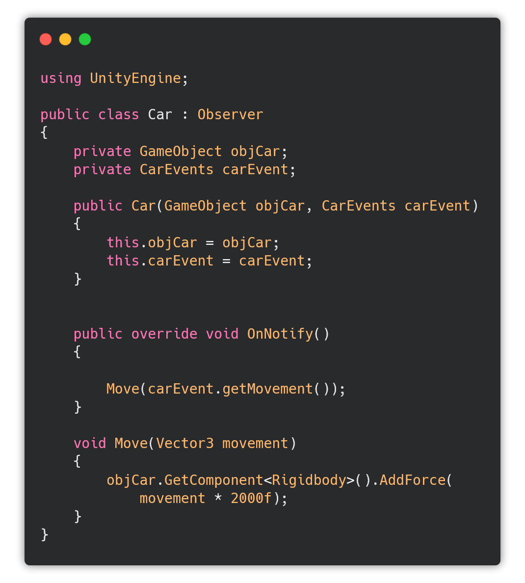Unity In Design Examples