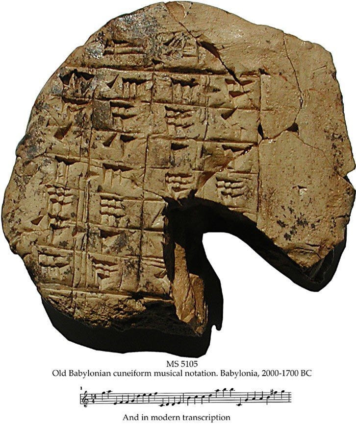 Earliest Musical Notation