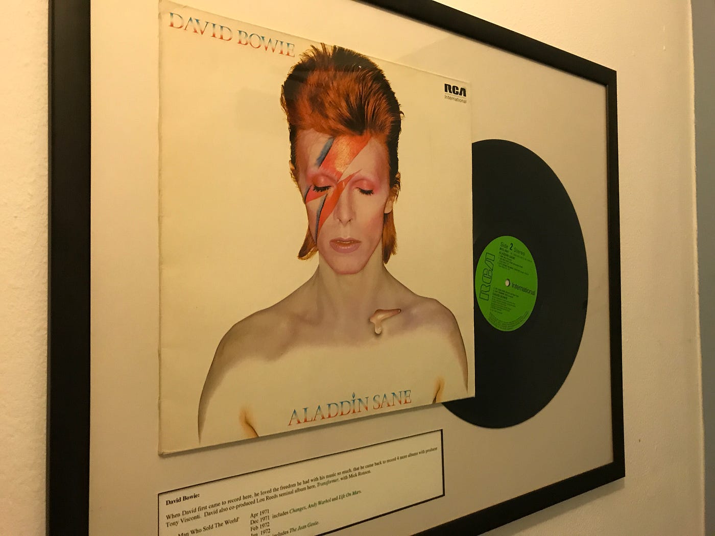 David Bowie Aladdin Sane Wallpaper