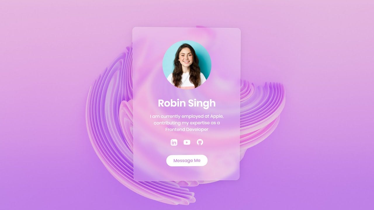 Calendar Card UI Design, Glassmorphism - HTML, CSS & Javascript, Coding ... Calendar Card UI Design, Glassmorphism - HTML, CSS & Javascript, Coding ...
