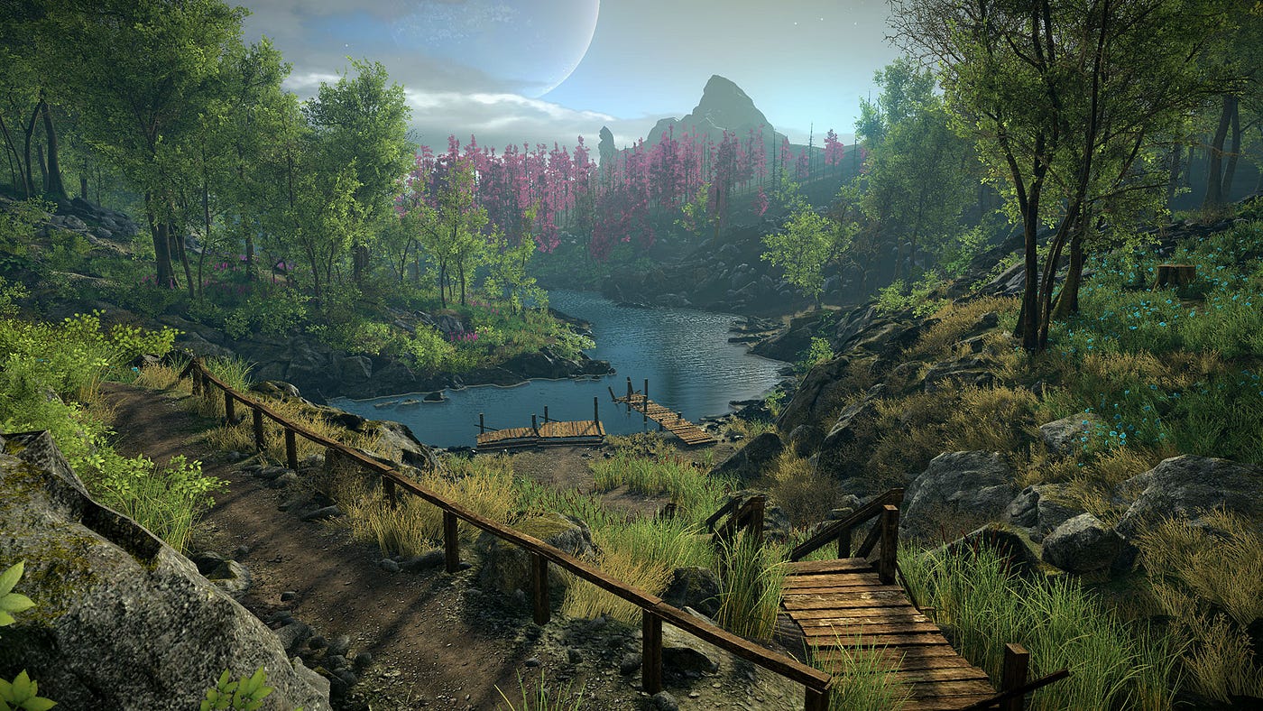 Games Landscapes Forest Platform Forest By ToffeeCraft