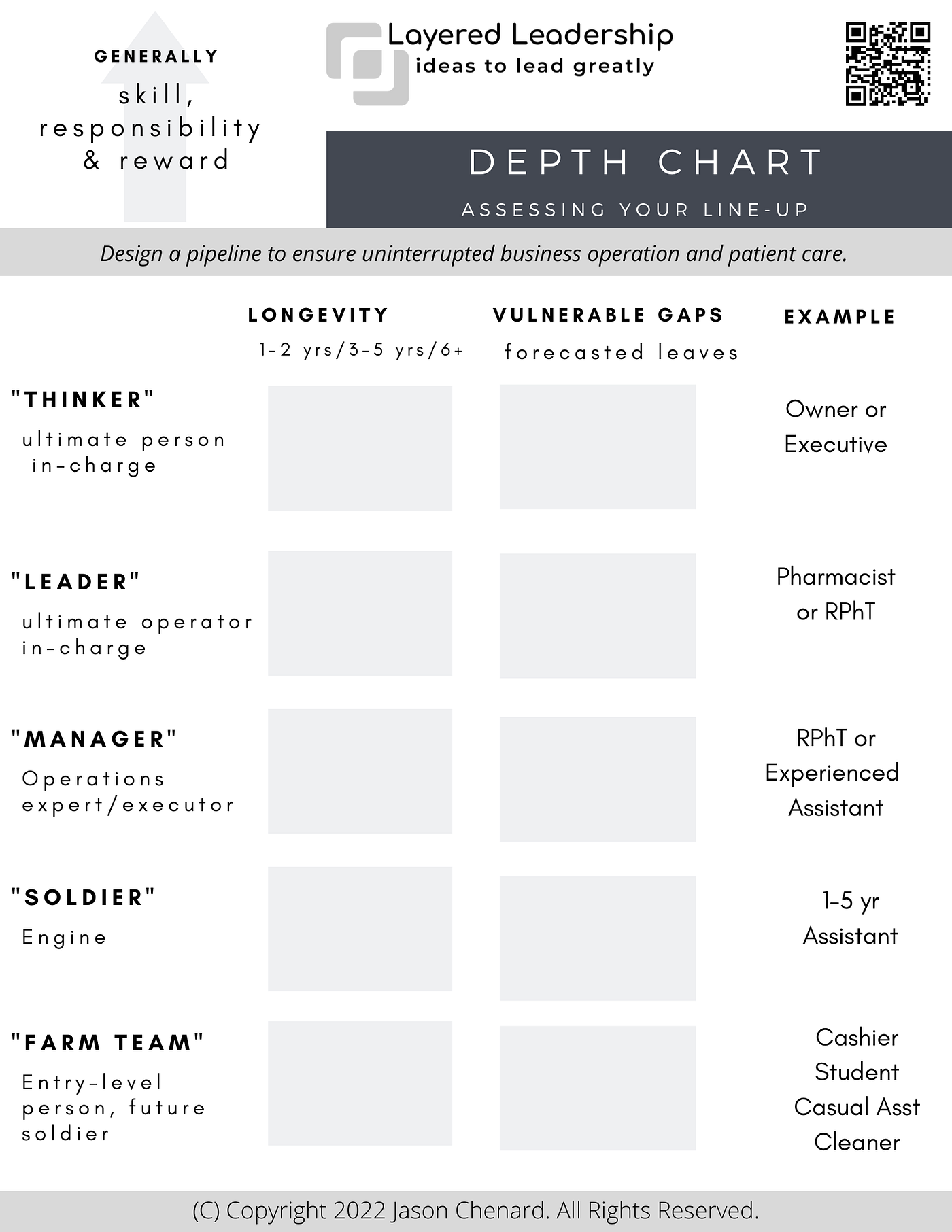 Hockey Depth Chart Template