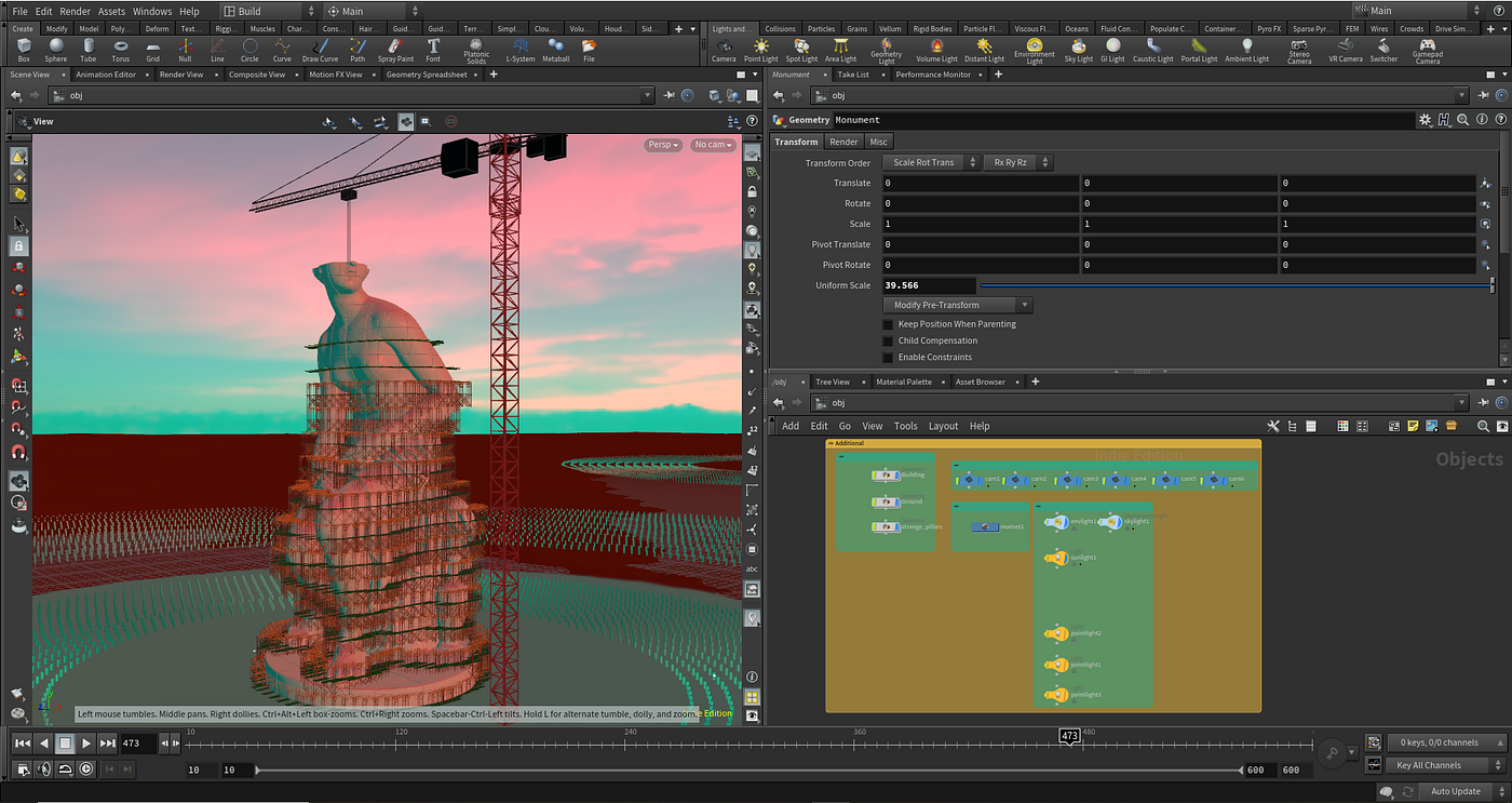 Houdini Software Tutorials