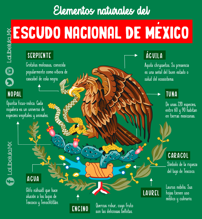 Nombres de las partes del Escudo Nacional de México - Escudo de México ... Nombres de las partes del Escudo Nacional de México - Escudo de México ...