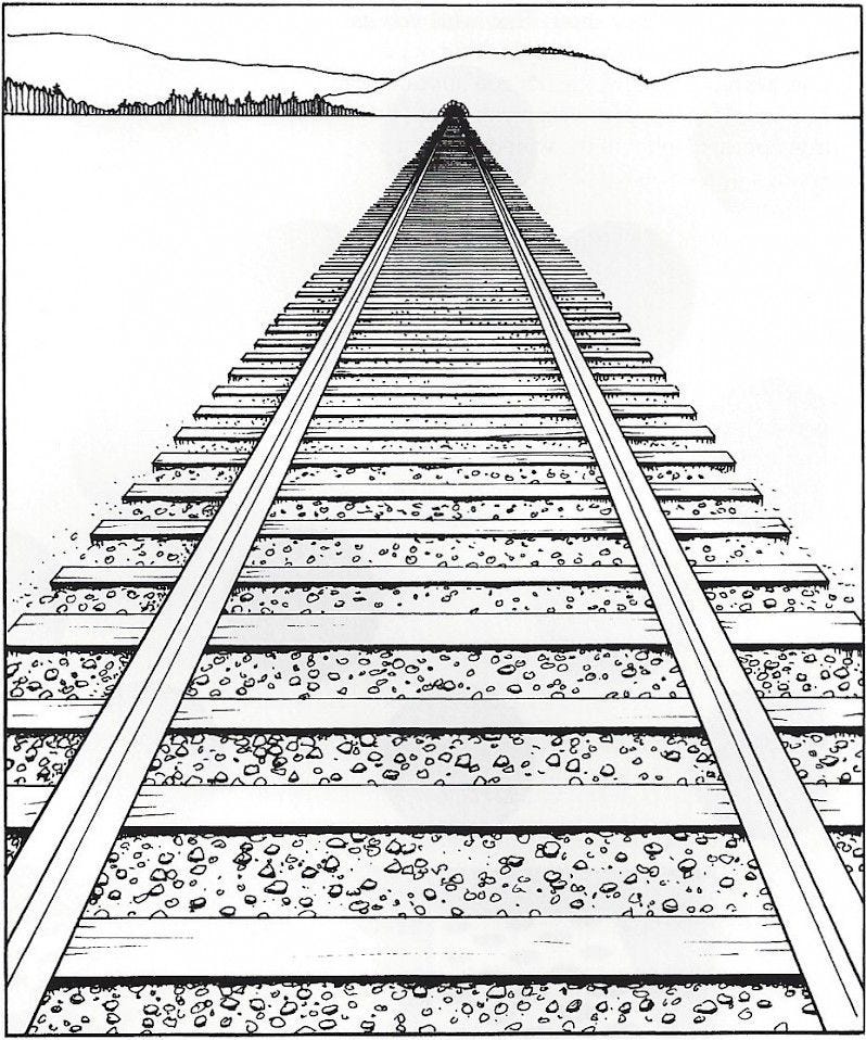 Linear Perspective Monocular Cues Linear Perspective Monocular Cues