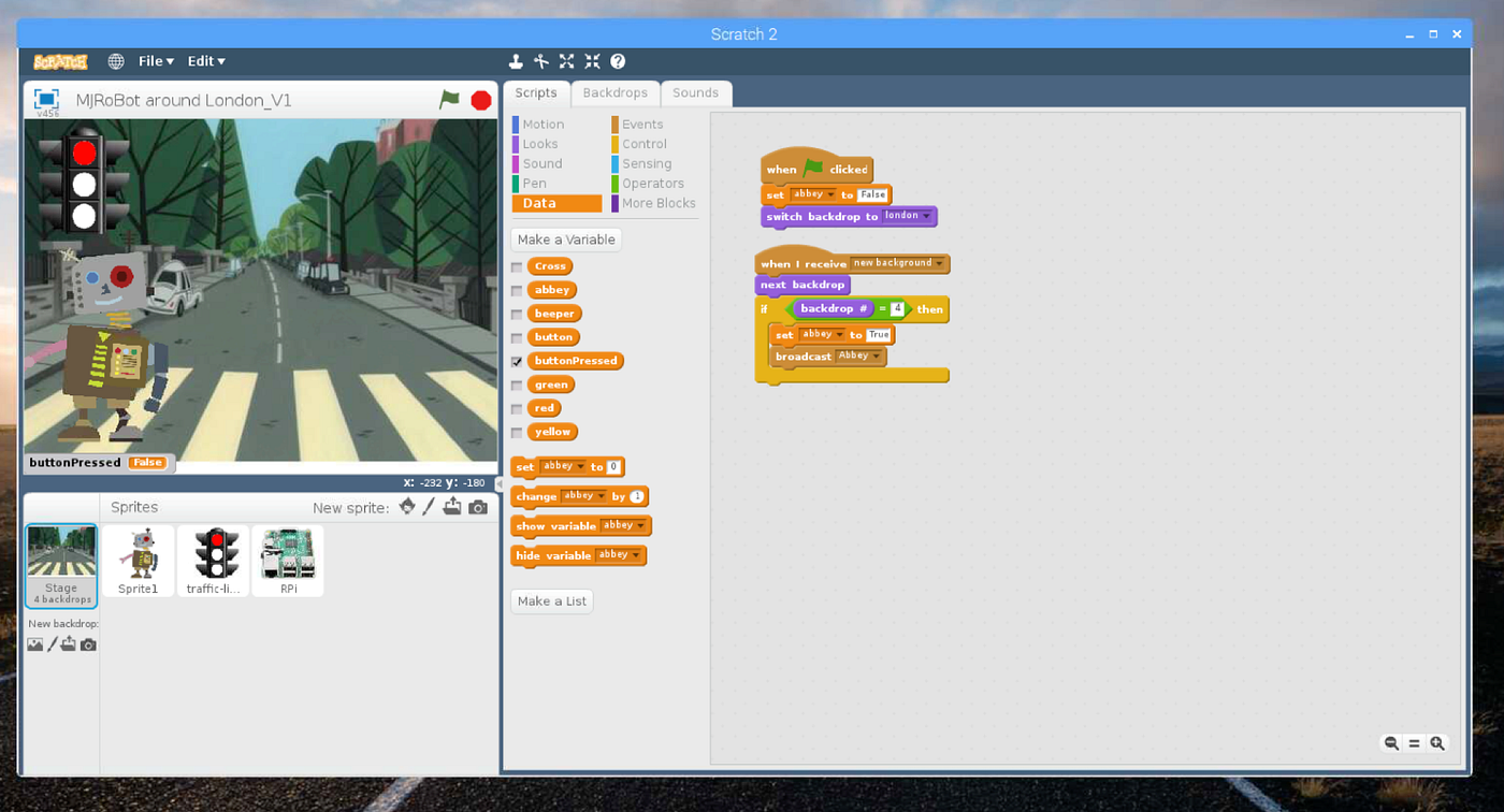 Raspberry Pi To Support Scratch 3 Programming For Raspbian