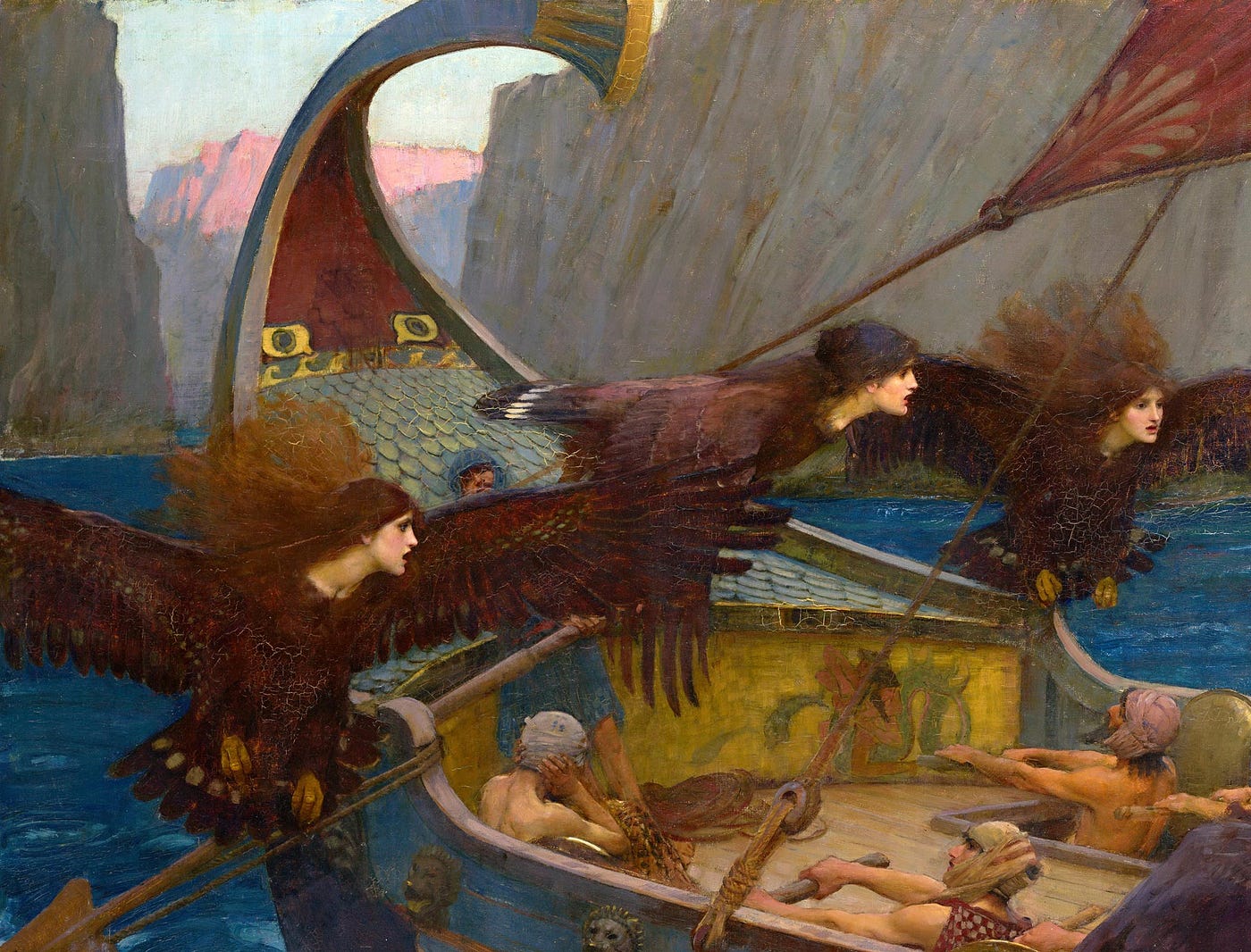 John William Waterhouse The Siren