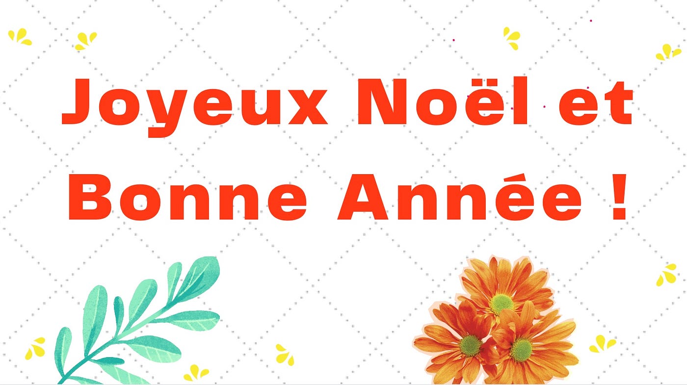 Merry Christmas In French