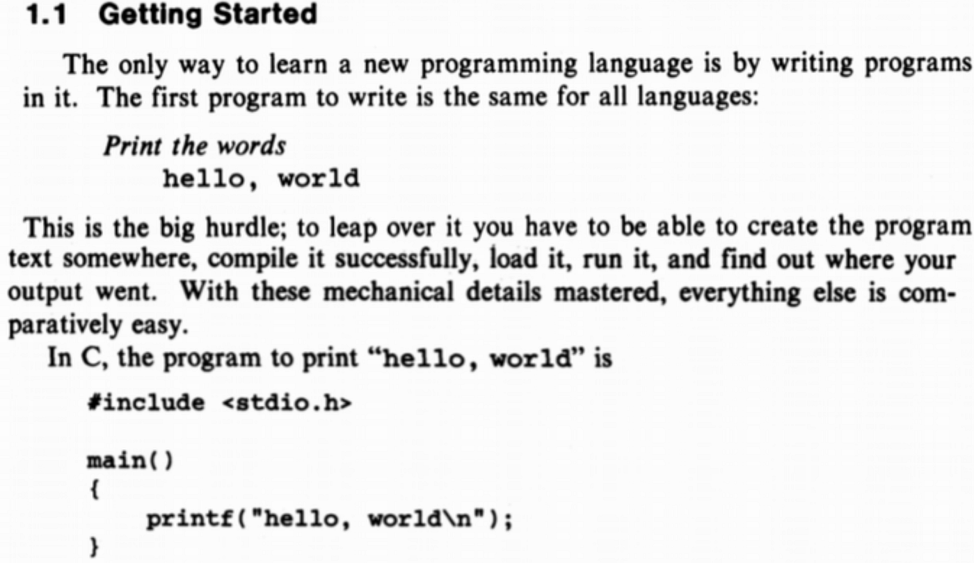 Write In C Ritchie Dennis