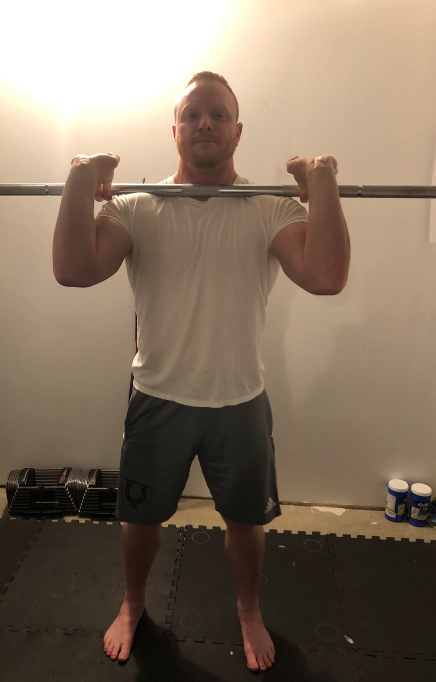Squat Starting Position Side View
