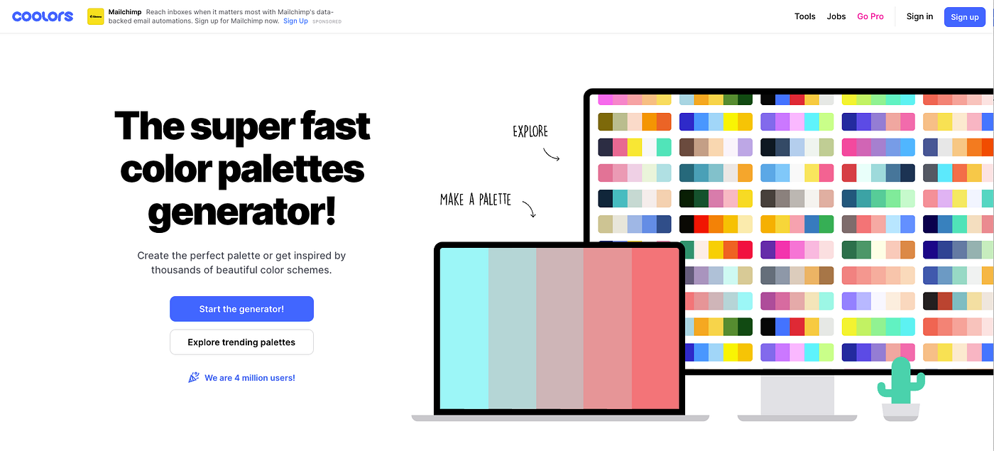 Most Colorful Website