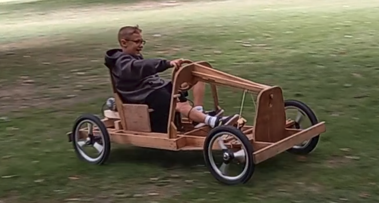 Wooden Motorized Go Kart Plans