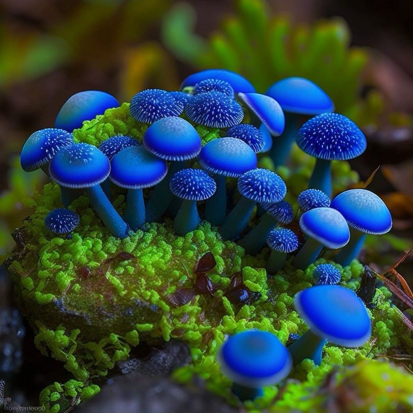 Pretty Blue Things In Nature
