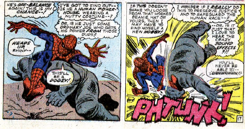 Rhino Spider Man Comic