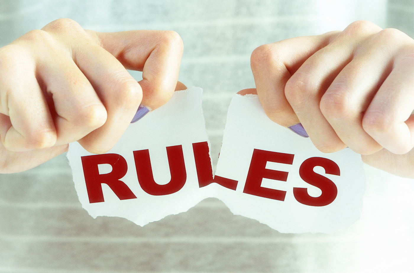 Breaking The Rules