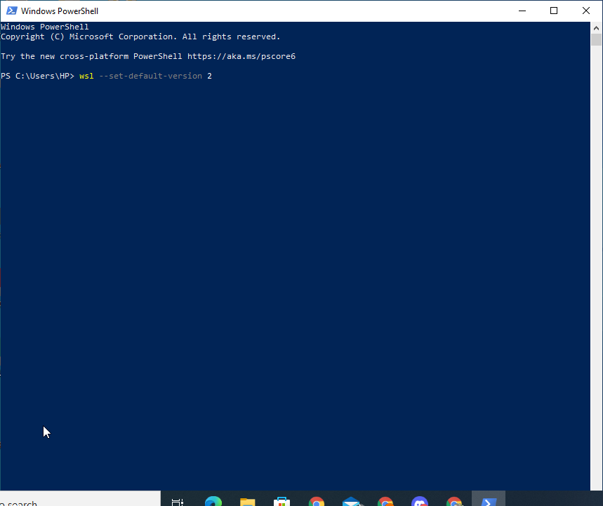 Installing Windows Subsystem For Linux 2 Wsl2 On Windows 10 Fourco How