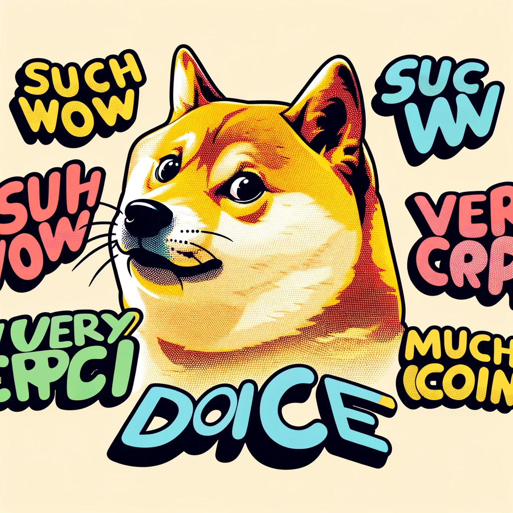 Doge Meme Wow Poster