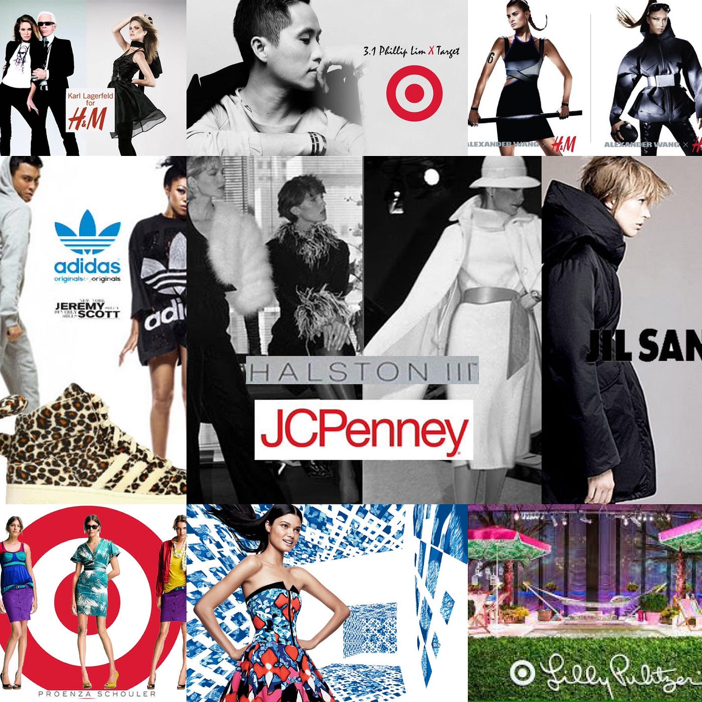 Fashion Brands Collage