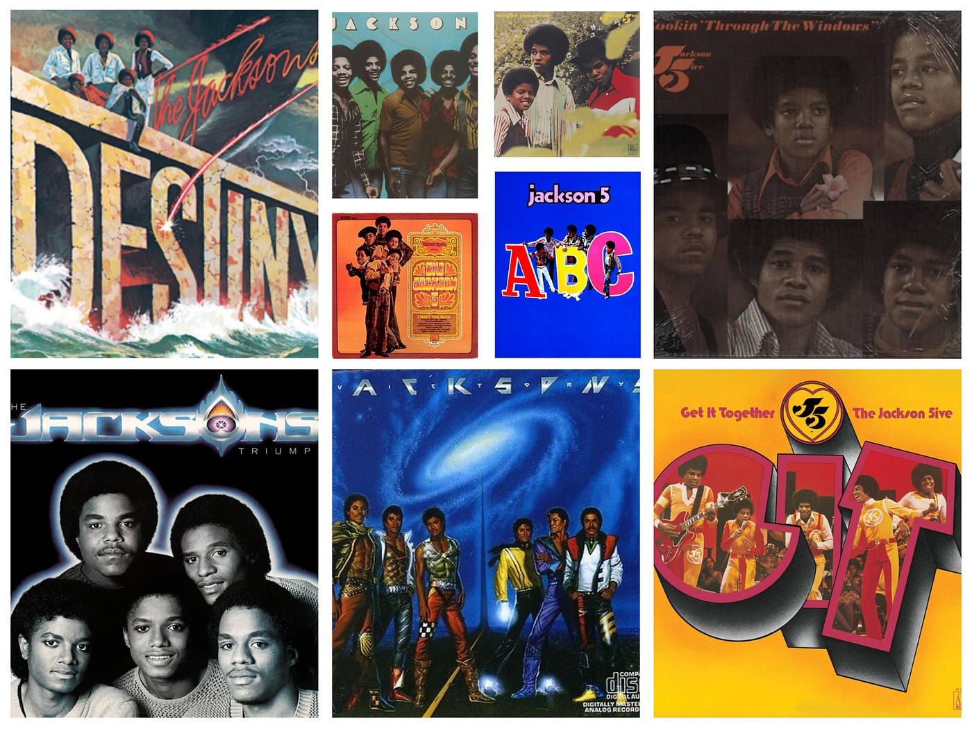 Michael Jackson Albums In Order