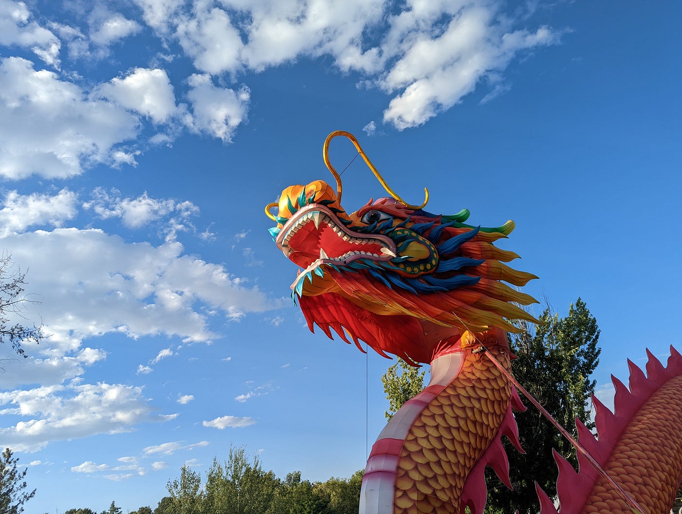 Líníochtaí Iontach Dragon I Peann Luaidhe