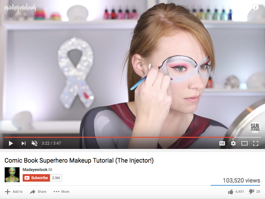Comic Book Makeup Madeyewlook