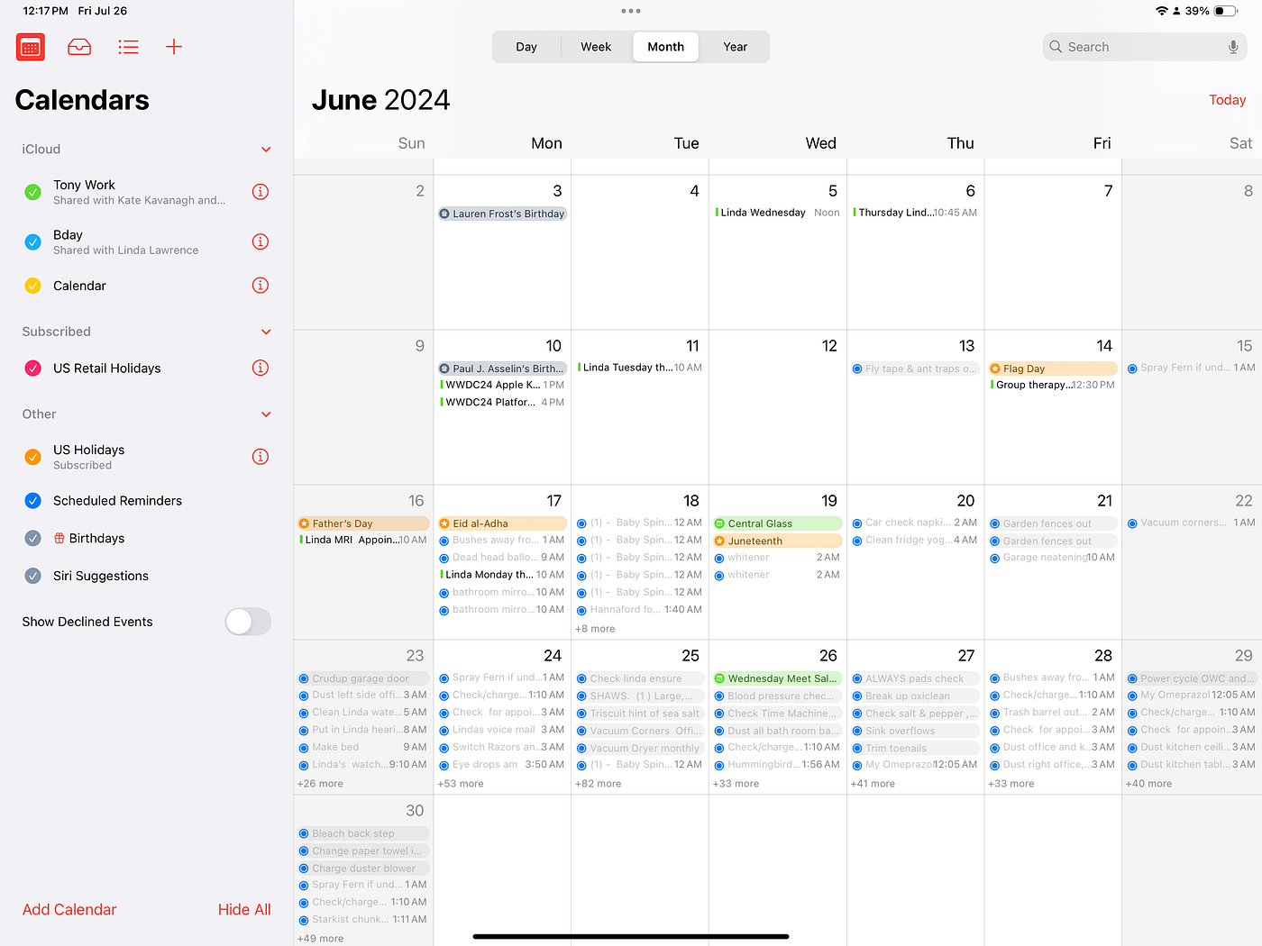 Ios Calendar