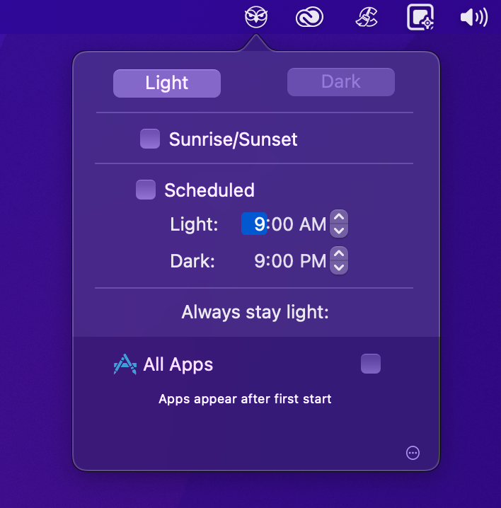 Purple System Preferences Icon