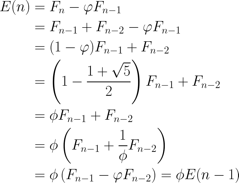 Fibonacci Formula