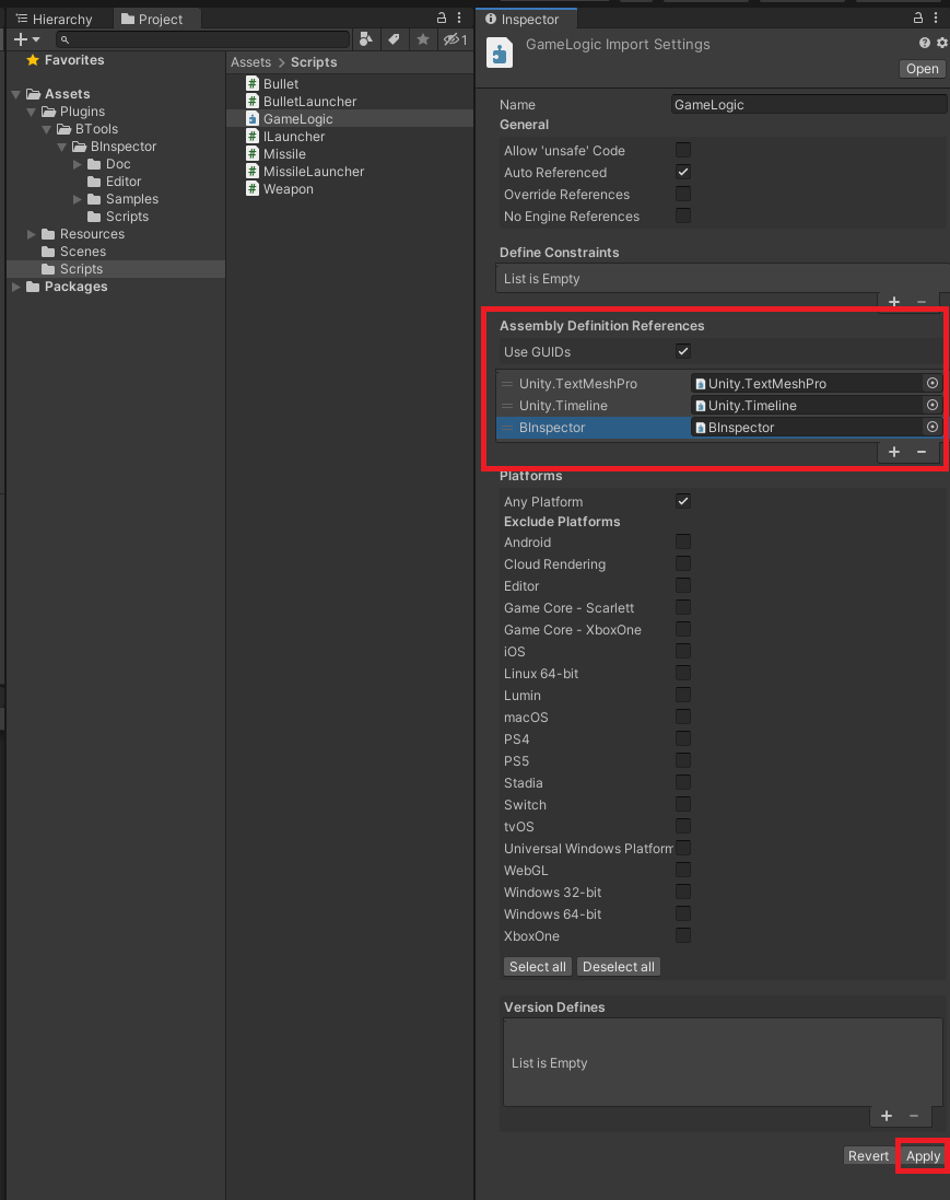 Unity Assembly Definition Files And Rider 20182 Net