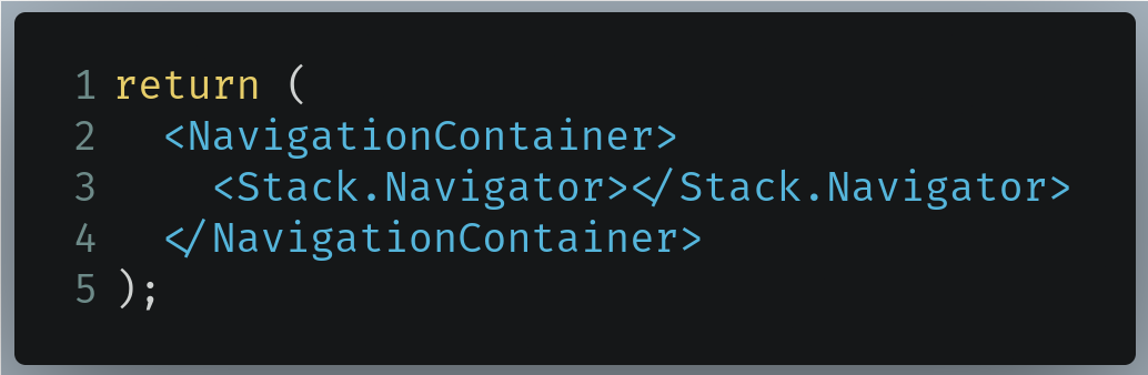 How to change NavigationContainer Background Color in React Native