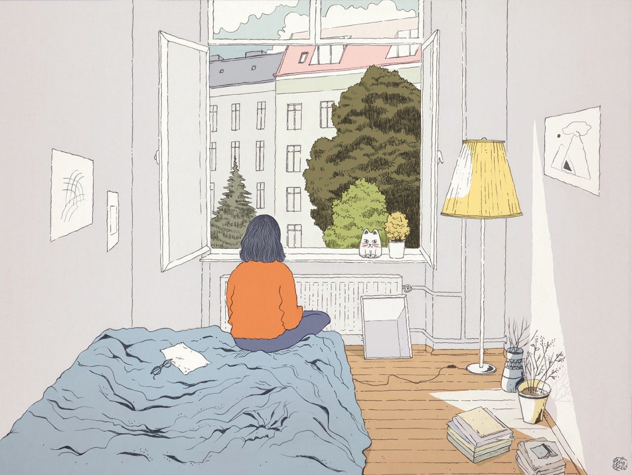 Drawings Of Loneliness