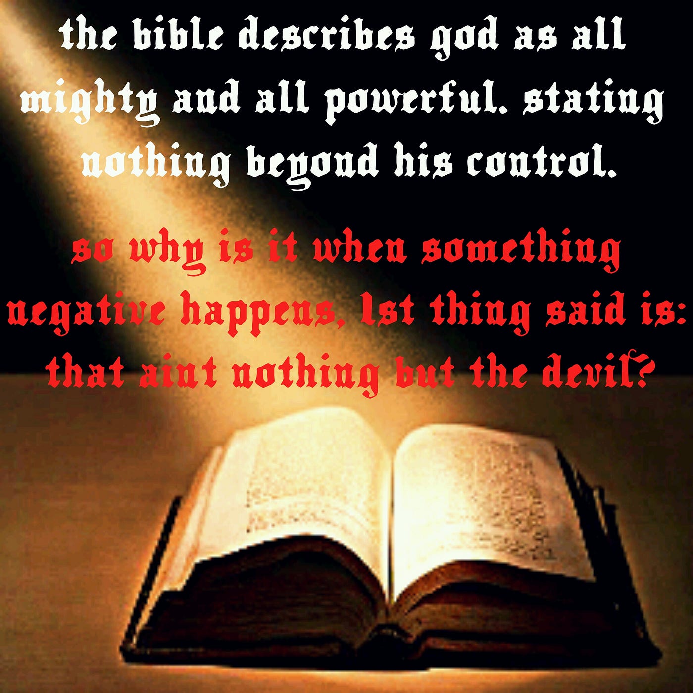 Duality Of God
