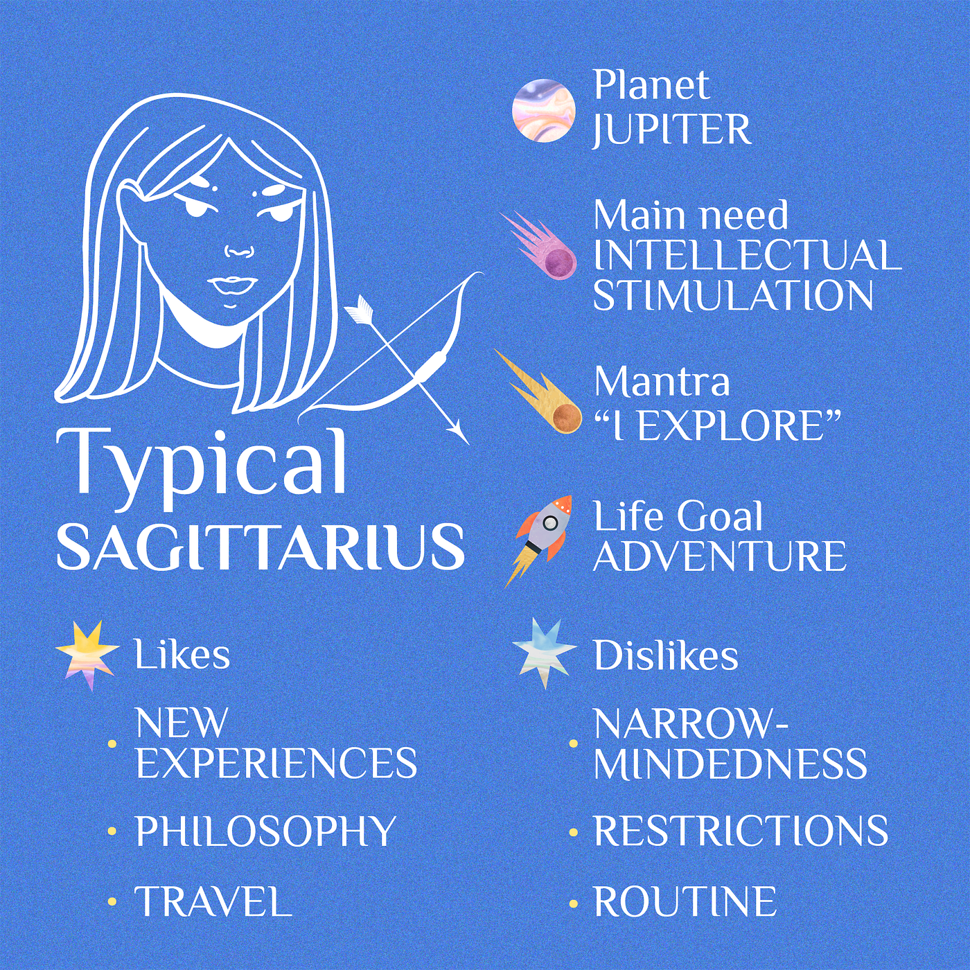 Sagittarius zodiac personality traits 60 photos - Youhoroscope.com