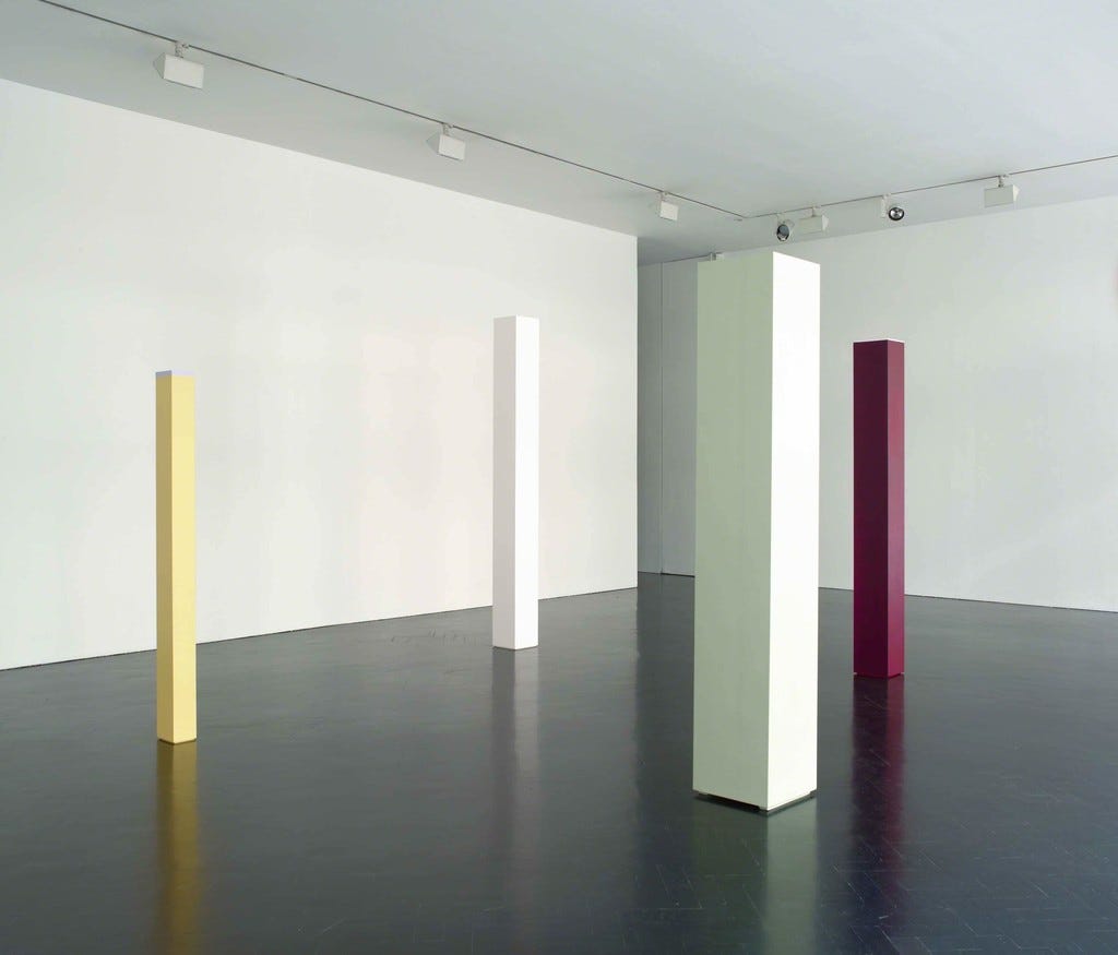 Anne Truitt Sculpture