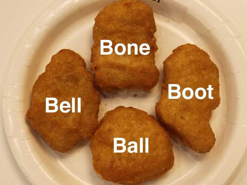 Pink Slime Chicken Nuggets