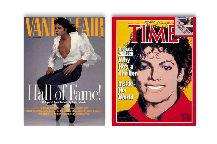 Michael Jackson 1980s Life Magazine