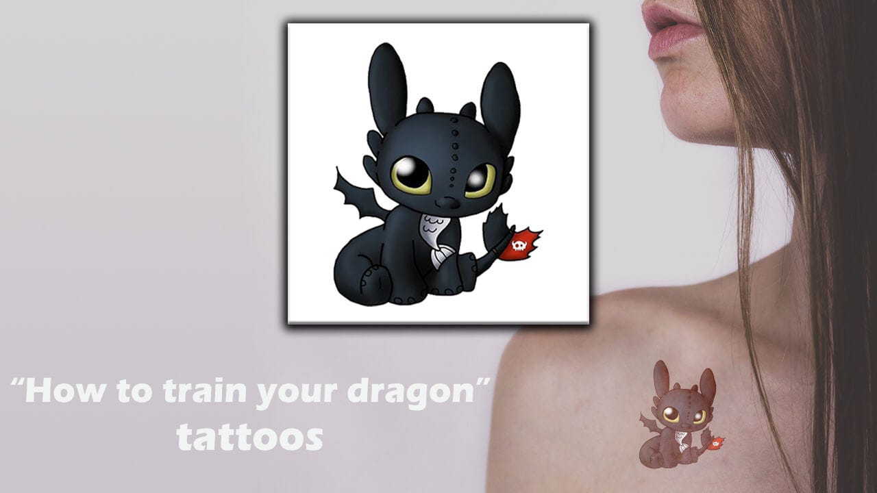 How To Train Your Dragon Tattoo