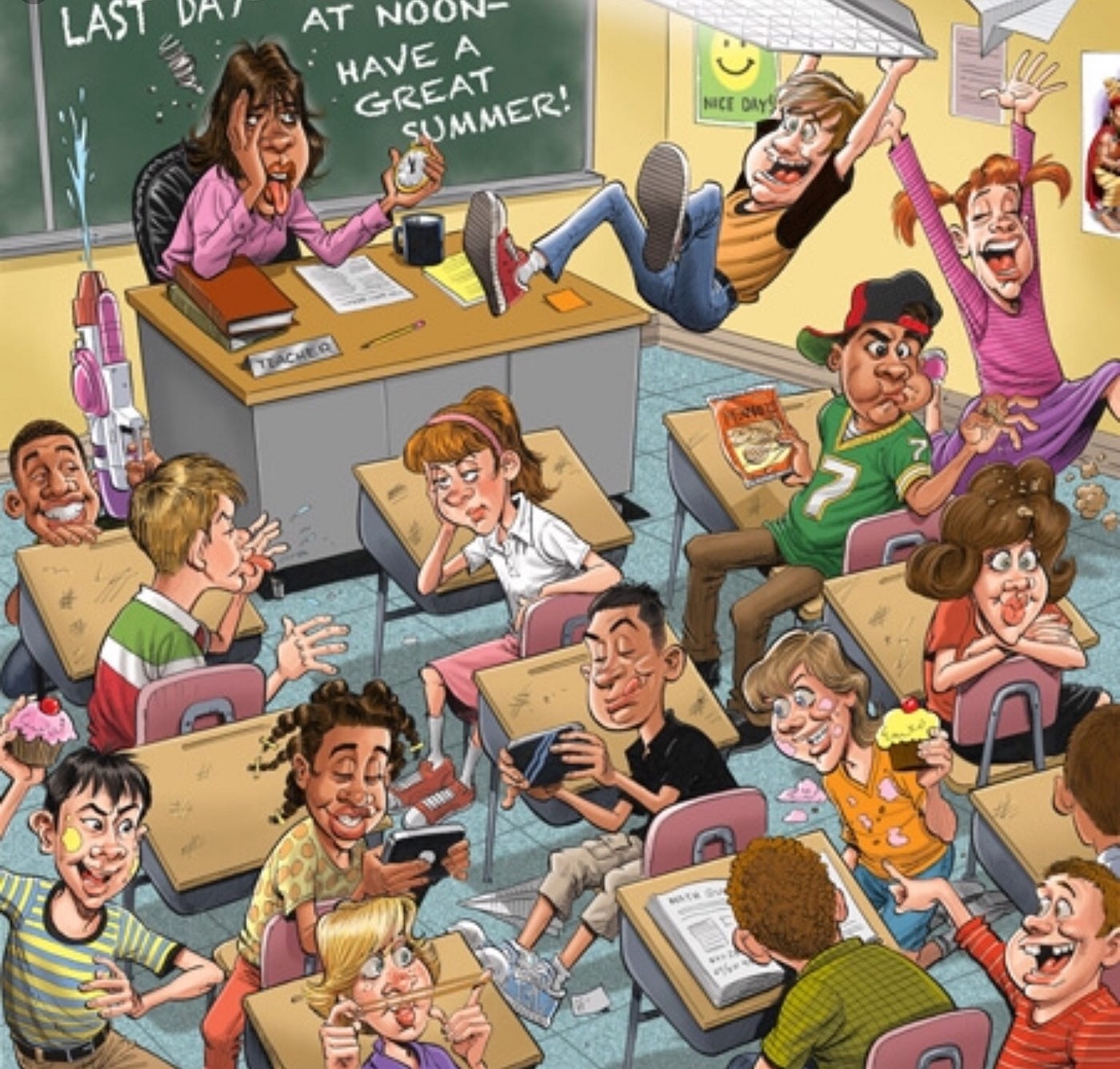 High School Classroom Clipart